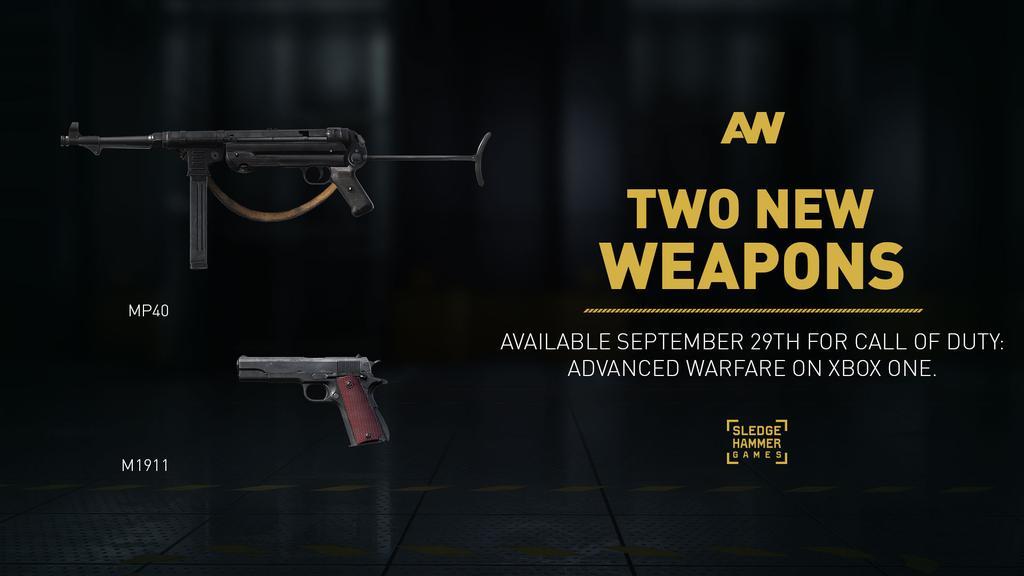 New Advanced Warfare DLC Brings Back Two Iconic Call of Duty Weapons ...