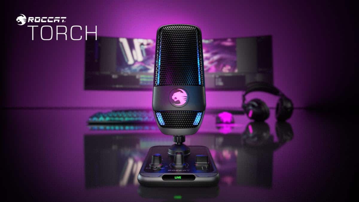The Roccat Torch Studio Microphone is Now Available Worldwide - MP1st